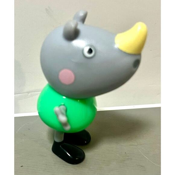 Hasbro | Toys | Rare Peppa Pig Ronald Rhinoceros Mr Rhino Son Figure ...